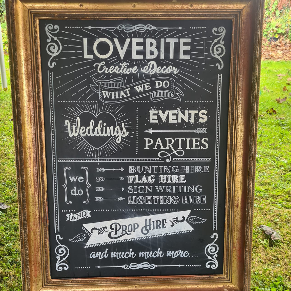 Props & Signage Hire | LoveBite